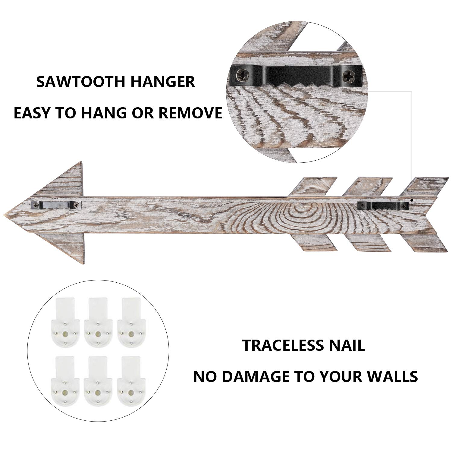 Decorative Plaques For Arrow Hanger | Shelly Lighting